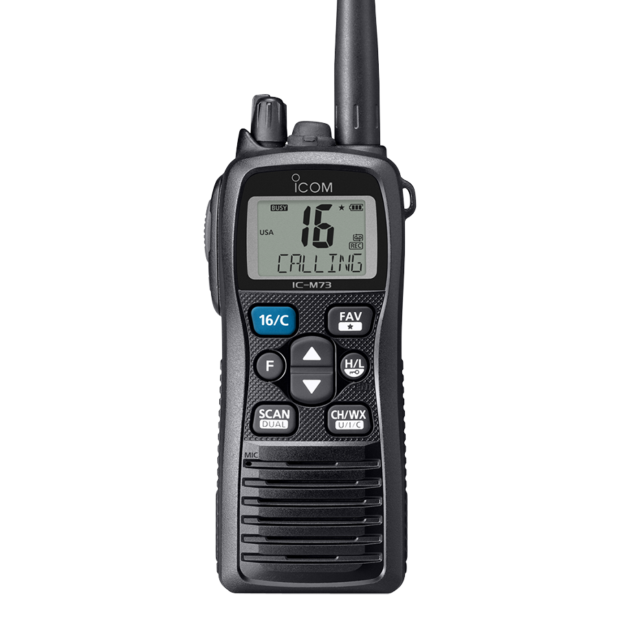 Icom M73 Plus Handheld Marine VHF Radio – Radio Hut